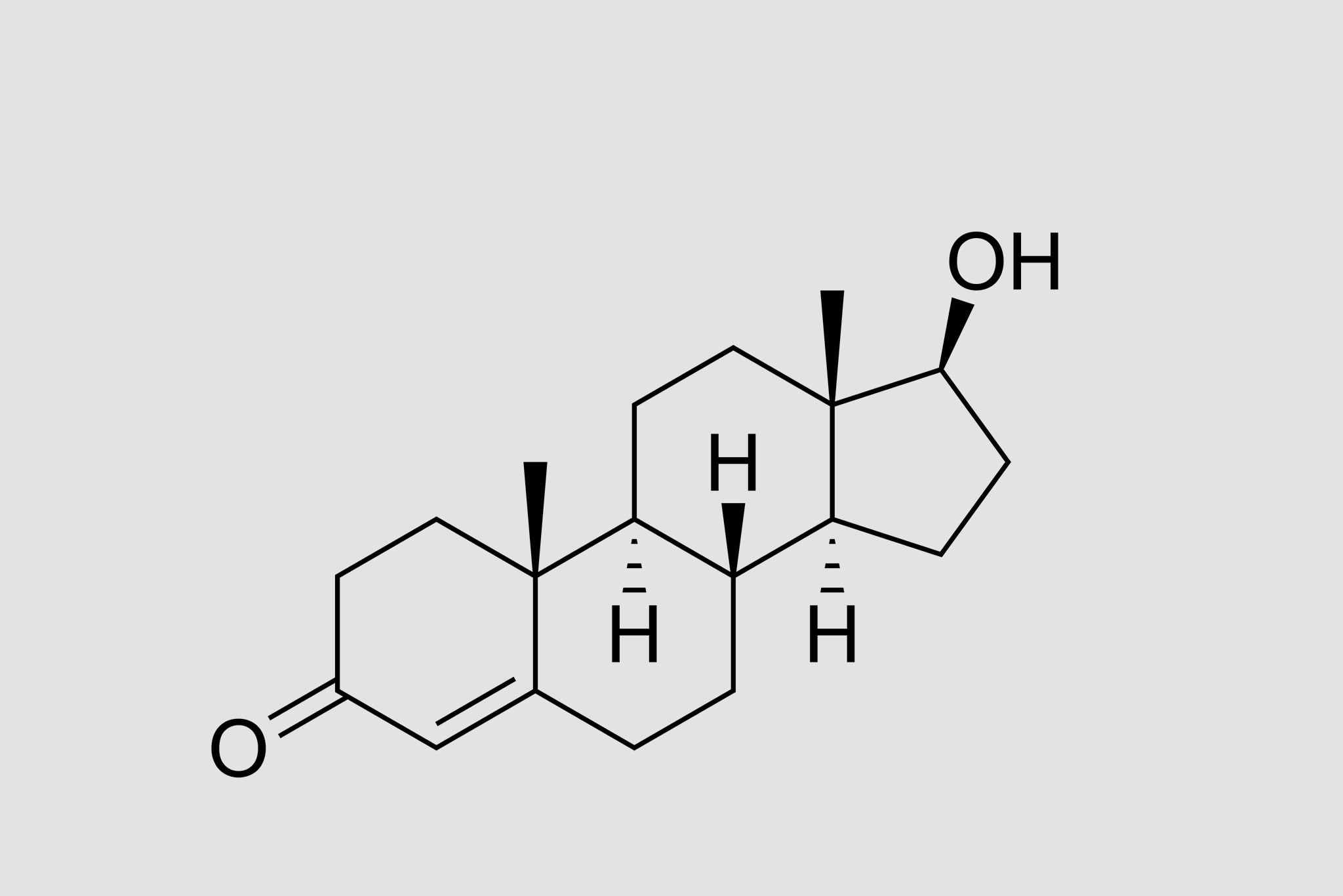 testosterone-molecular-structure – Cleanfarma